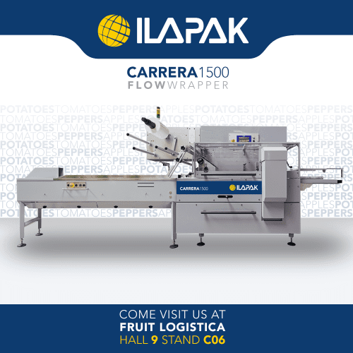 FIRST TIME AT FRUIT LOGISTICA FOR CARRERA 1500 FLOW WRAPPER | IMA ...